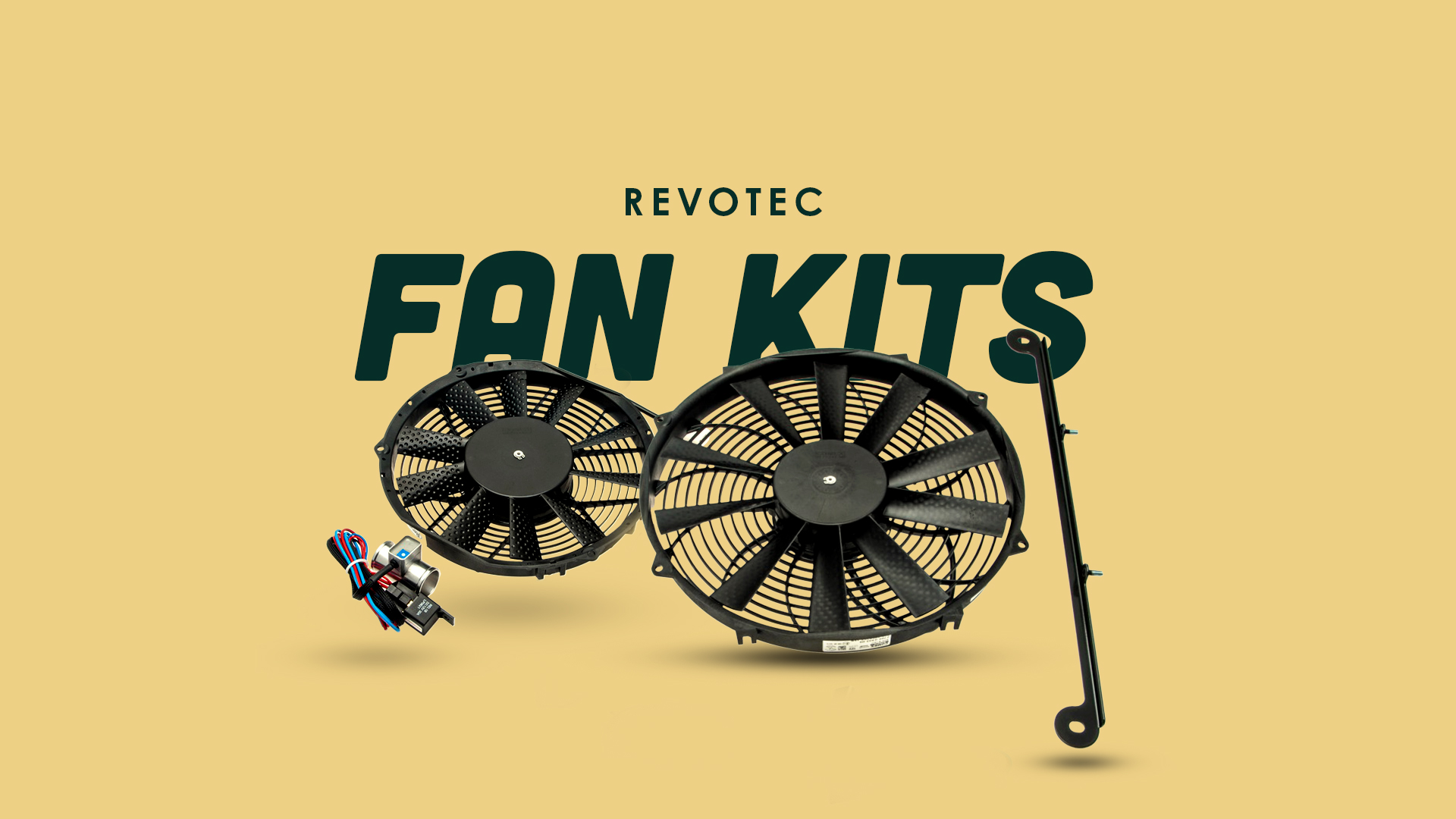 Revotec Fan Kits - Holden Vintage & Classic