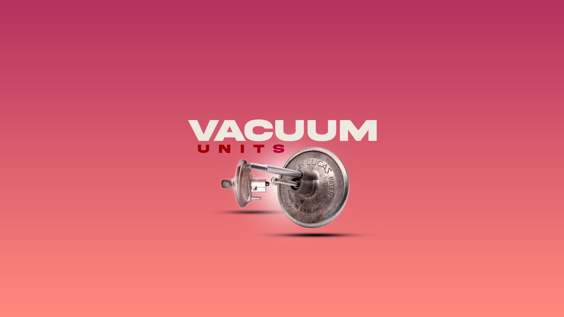 Vacuum Units - Holden Vintage & Classic